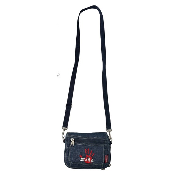 Mudd | Bags | Mudd Vintage Y2k 9s Blue Denim Crossbody Bag Purse ...